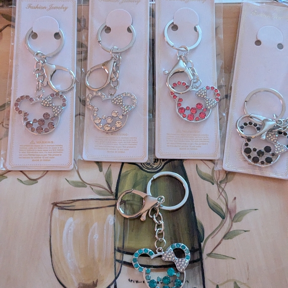 Accessories | Mickey Mouse Keychain Or Purse Jewel | Poshmark